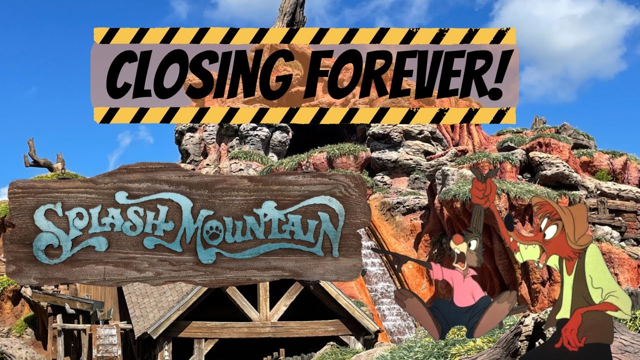 SPLASH MOUNTAIN’S FINAL DAY! | Time to say Goodbye… - YouTube