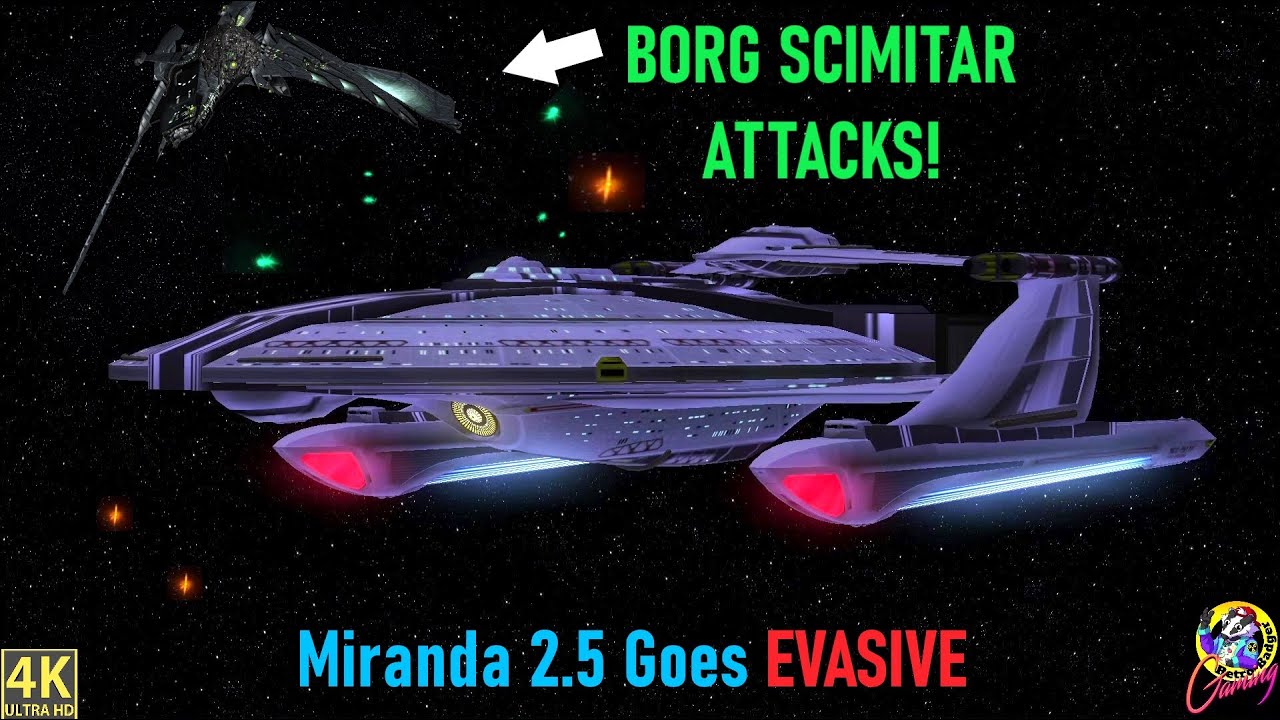 EPIC Assimilated Scimitar VS Miranda 2.5 - Star Trek Ship Battles ...