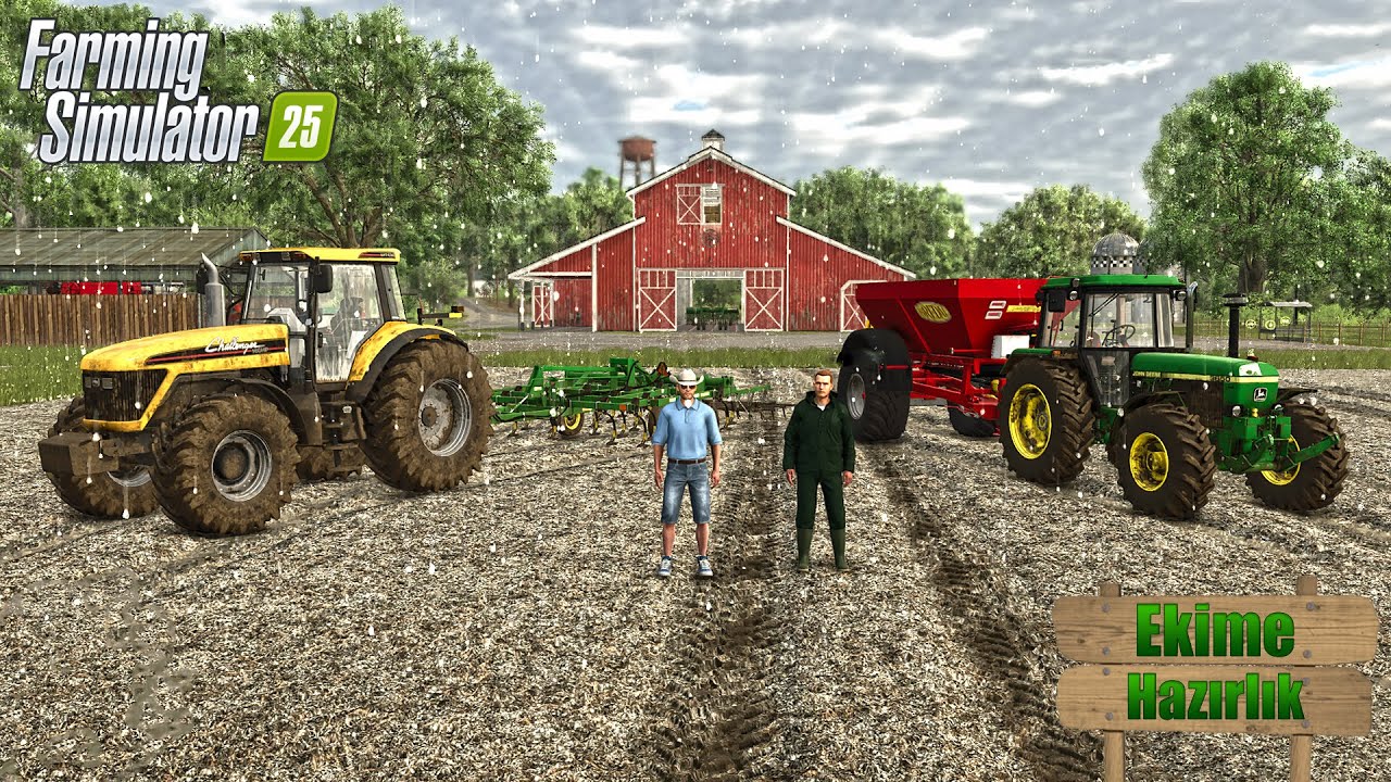 Farming Simulator 25 - Multiplayer Kültivatörle Tarlalarımızı Sürüp ...