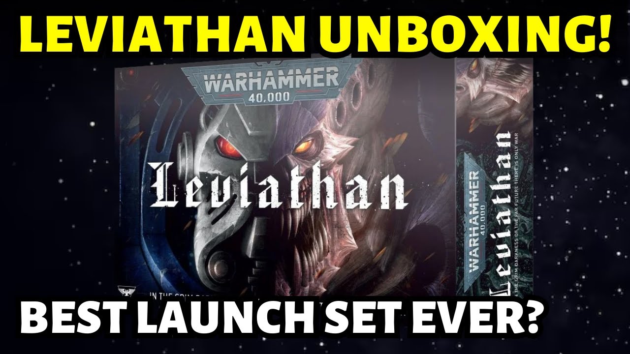 Leviathan Unboxing! Tenth edition 40K launch set contents - YouTube