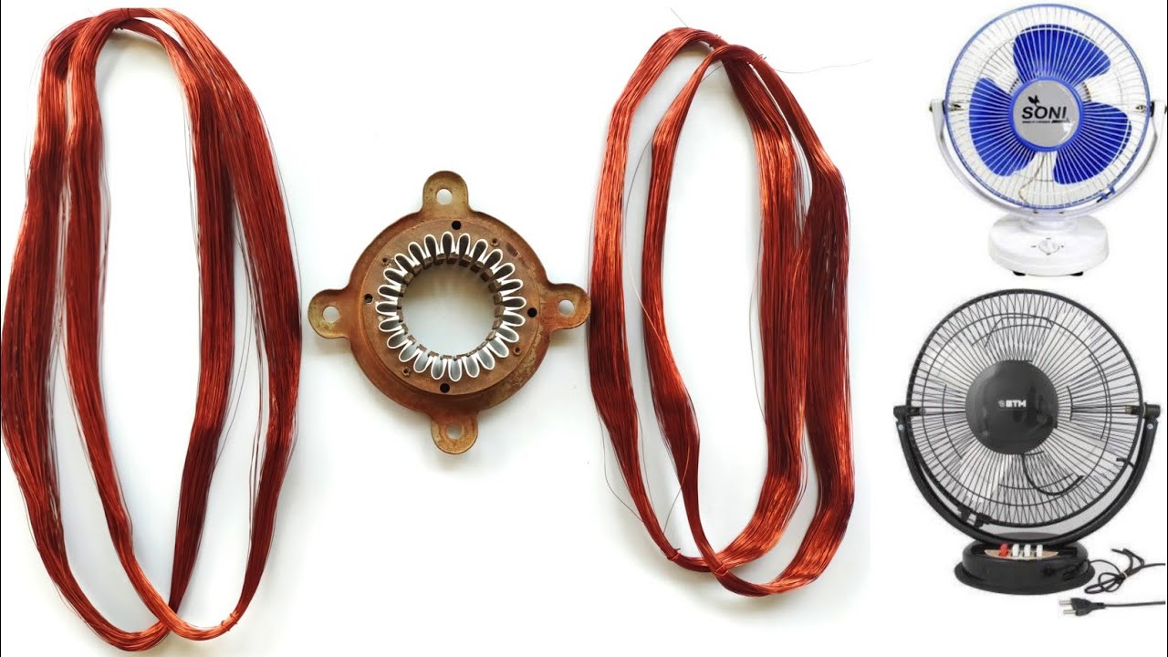 High speed ap fan motor winding 2800 RPM full rewinding data | Tebil ...