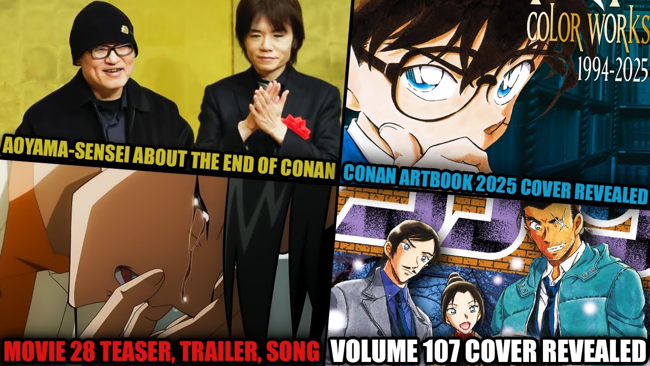 WEEKLY CONAN NEWS #115 - FIN DE CONAN, TRAILER FILM 28, ARTBOOK 2025 ...
