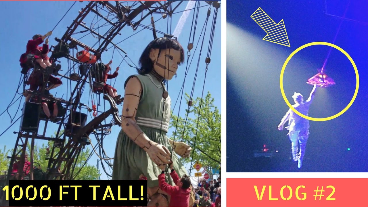1000 FOOT TALL DOLLS + CIRQUE DE SOLEIL (VOLTA - MONTREAL ...