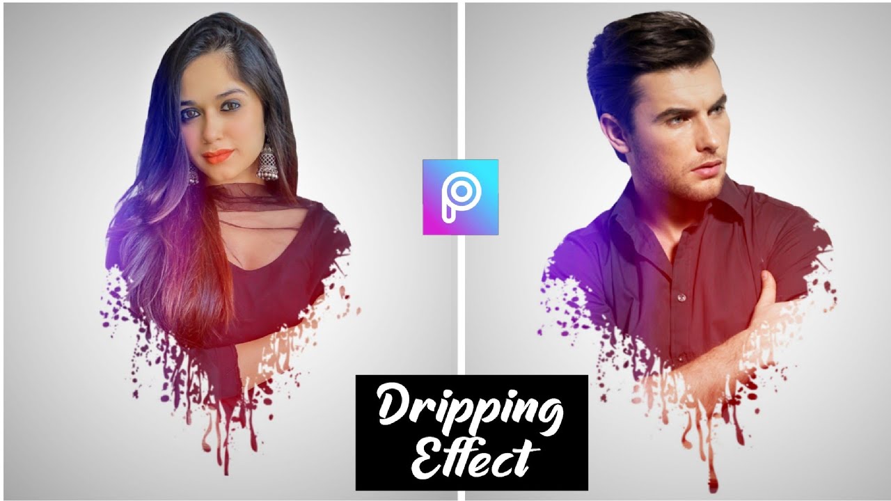 New Picsart Dripping Effect Photo Editing||Picsart Editing Tutorial ...