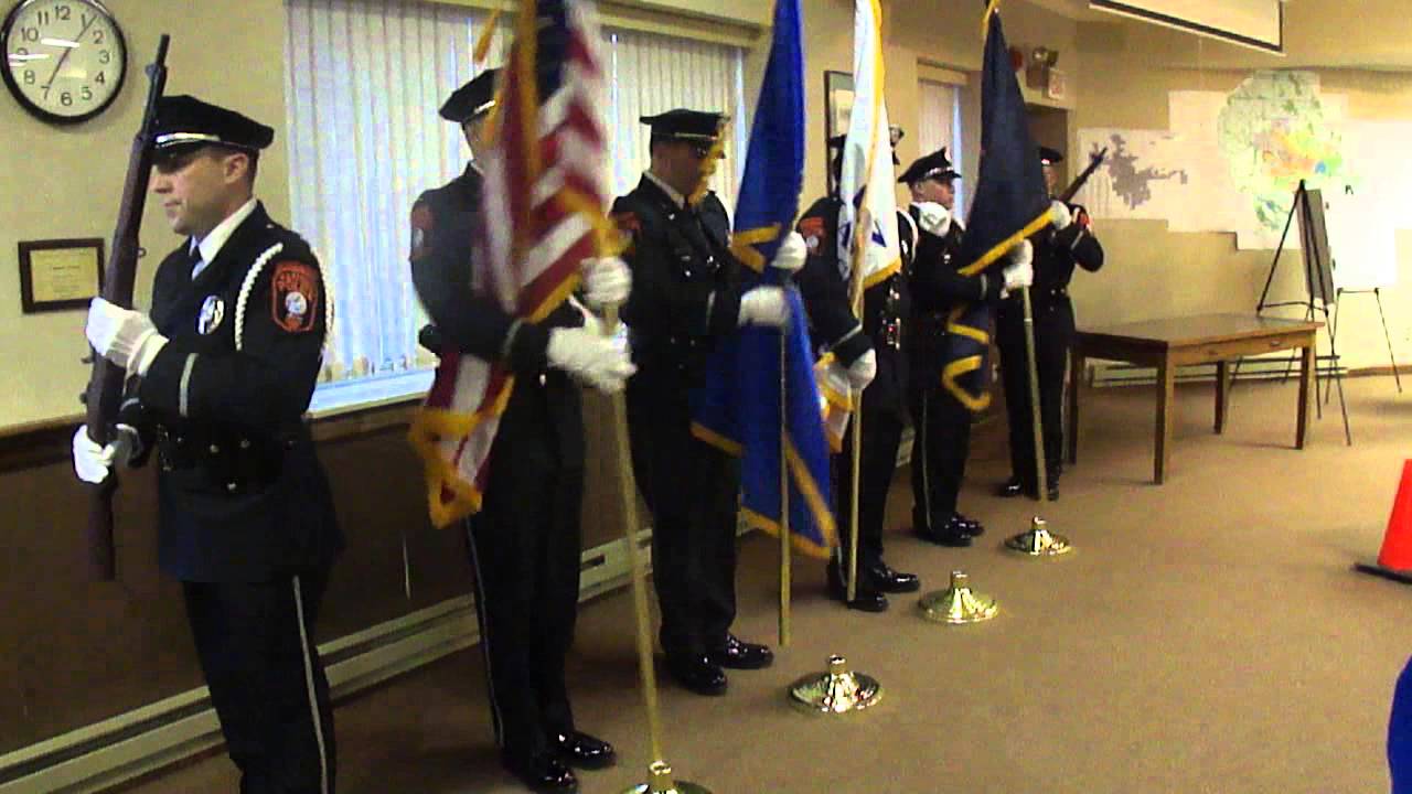 Hartford Police Dept. Color Guard 2 - YouTube