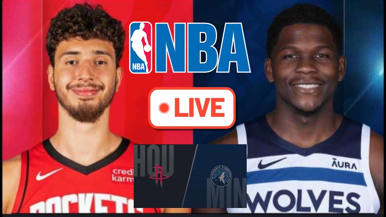 Houston Rockets at Minnesota TImberwolves NBA Live Play by Play ...