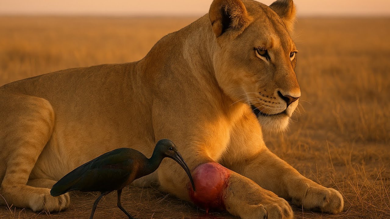 Nature's Dr helped lioness in flushing abscess then something amazing ...