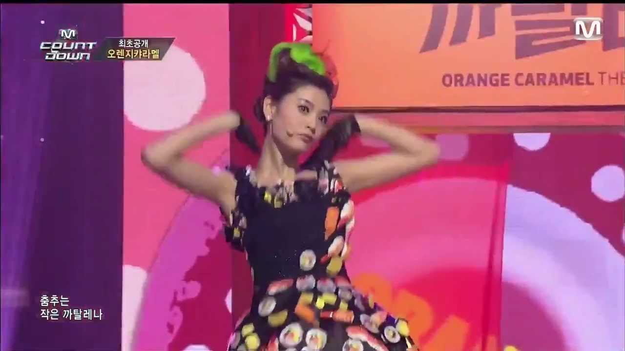 [HD 1080p] 140313 Orange Caramel - Catallena (Comeback Stage) - YouTube