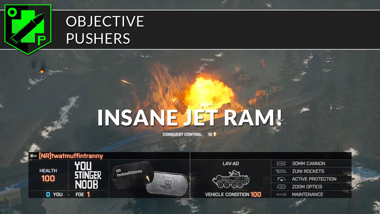 [OP] Objective Pushers - Insane Jet Ram! - YouTube