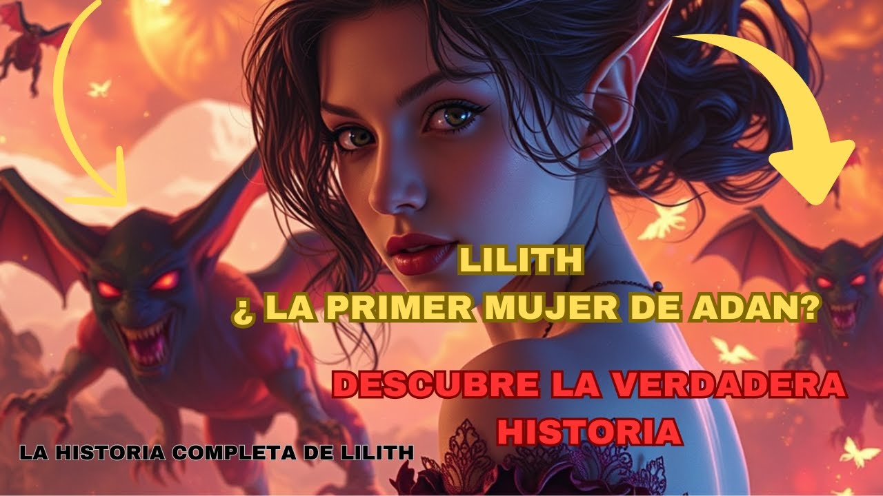 Lilith ¿La Primera Mujer De Adan? Descubre La Verdadera Historia - YouTube