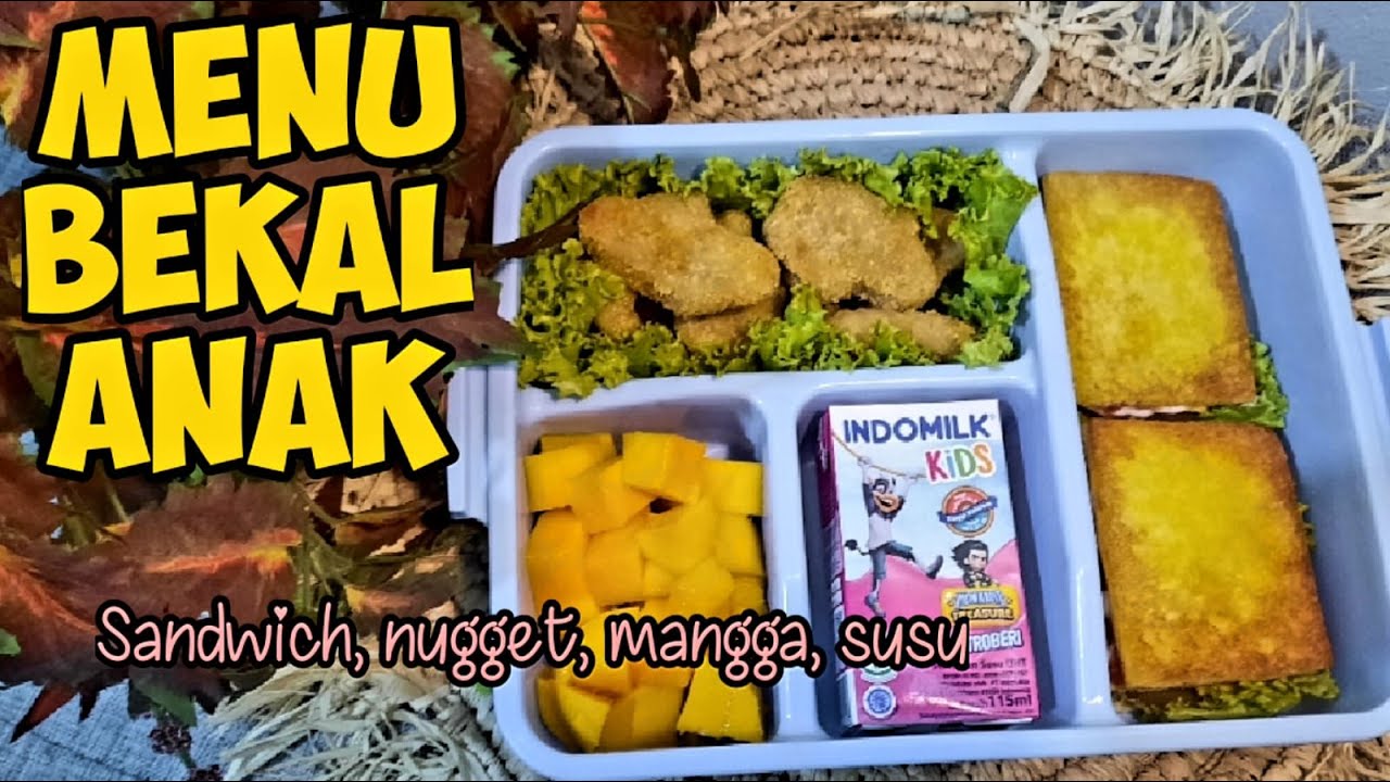Ide Bekal || Menu Bekal Anak || Part 4 || cara membuat sandwich - YouTube