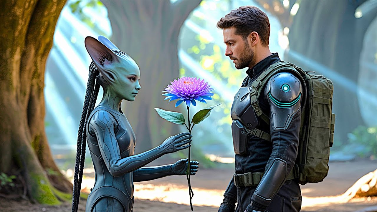 The Cat Alien Girl Connected with the Human Soldier—Her Reaction Was ...
