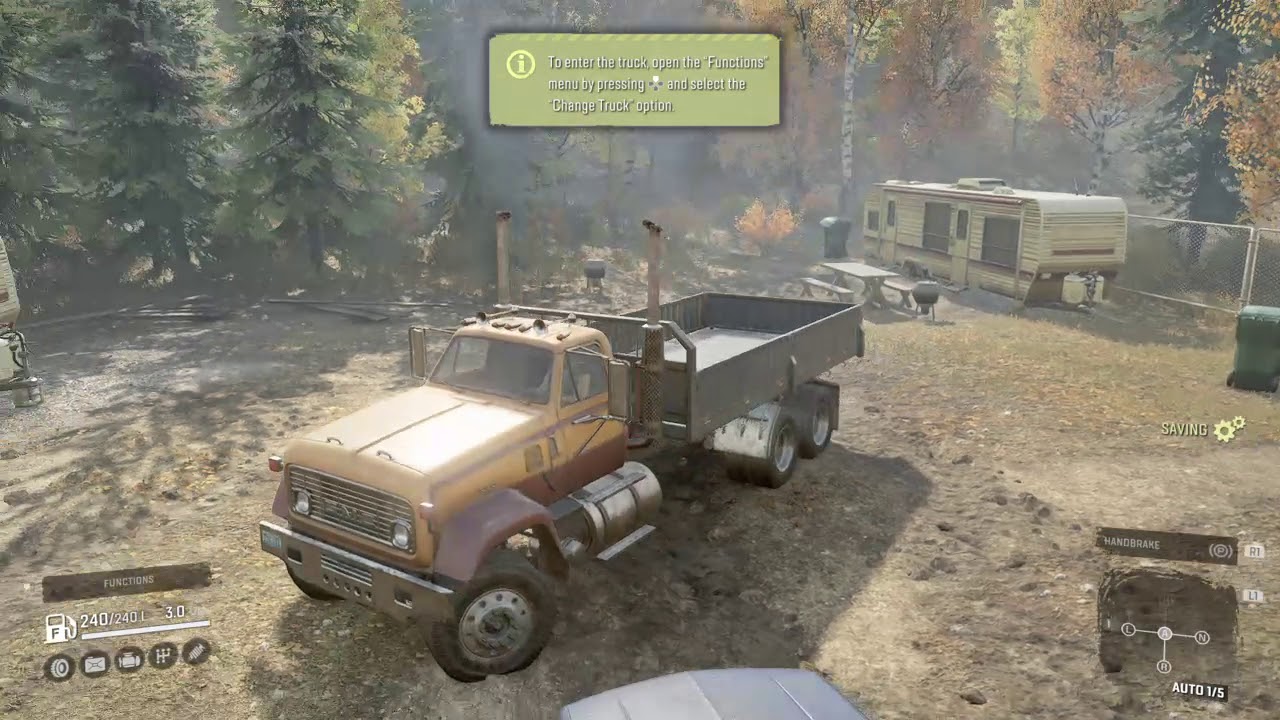 SnowRunner_Finding 1st garage. - YouTube
