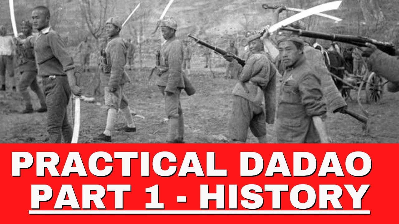 Practical Dadao Part 1: History 實用大刀術- Chinese Swords and Swordsmanship ...