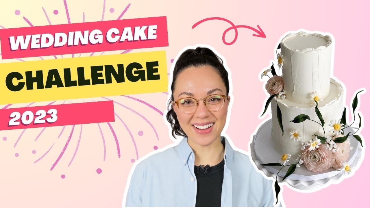 Make a WEDDING CAKE with Me! // A 5 Day CHALLENGE with Finespun Cakes ...