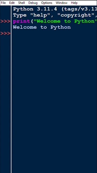 Class 11 Welcome to python Print statements - YouTube