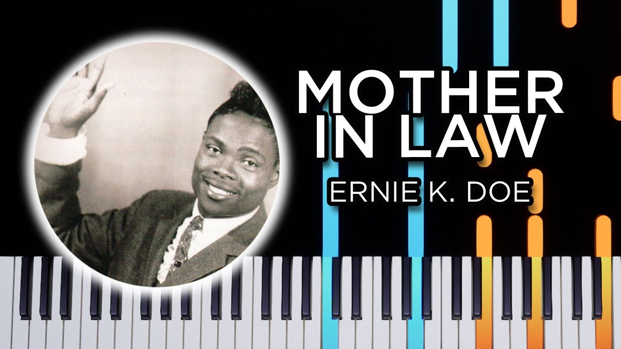 Mother In Law (Ernie K. Doe) - Piano Tutorial - YouTube