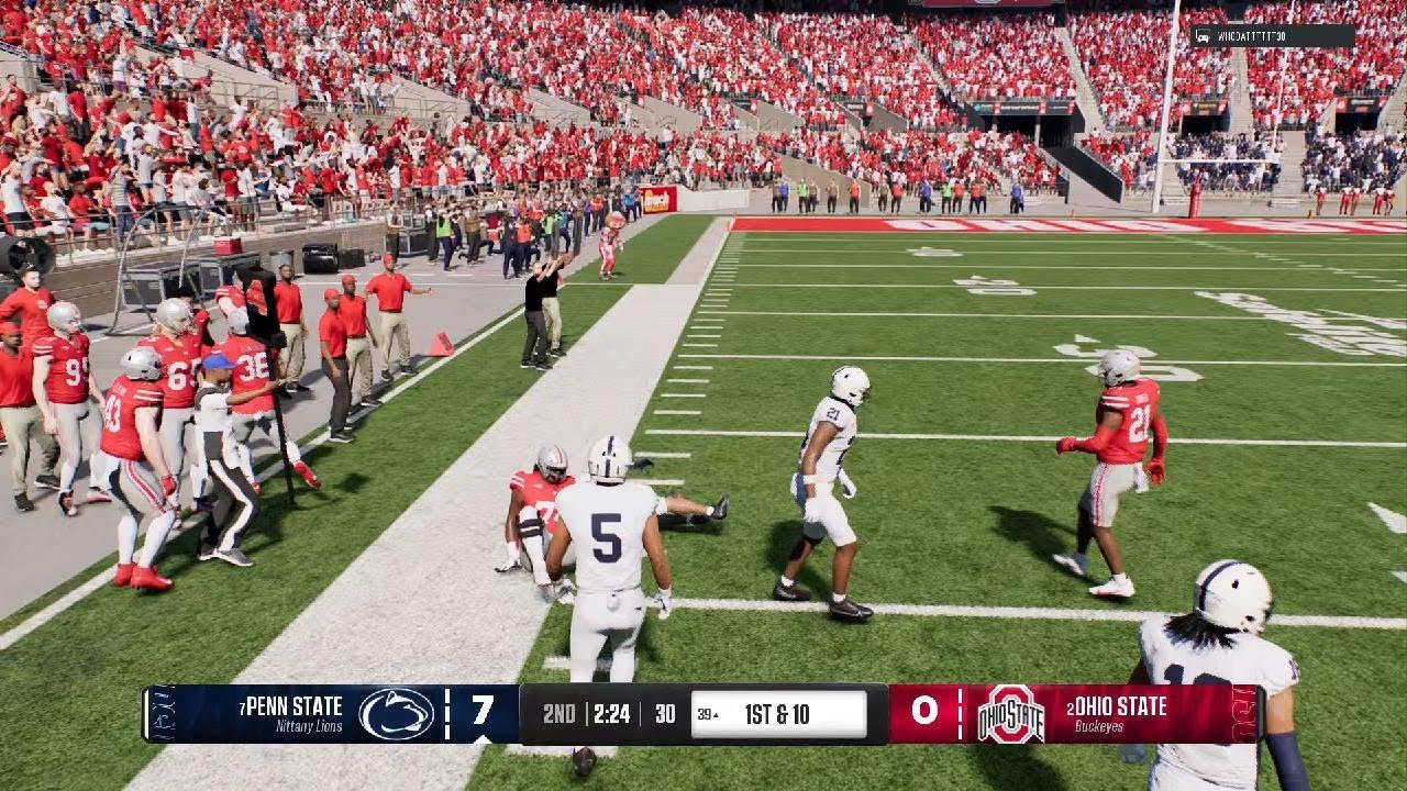 College football 25 PSU vs Ohio State - YouTube