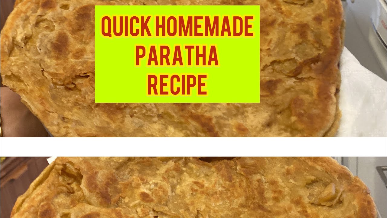 Quick homemade paratha recipe healthy and yummy paratha - YouTube