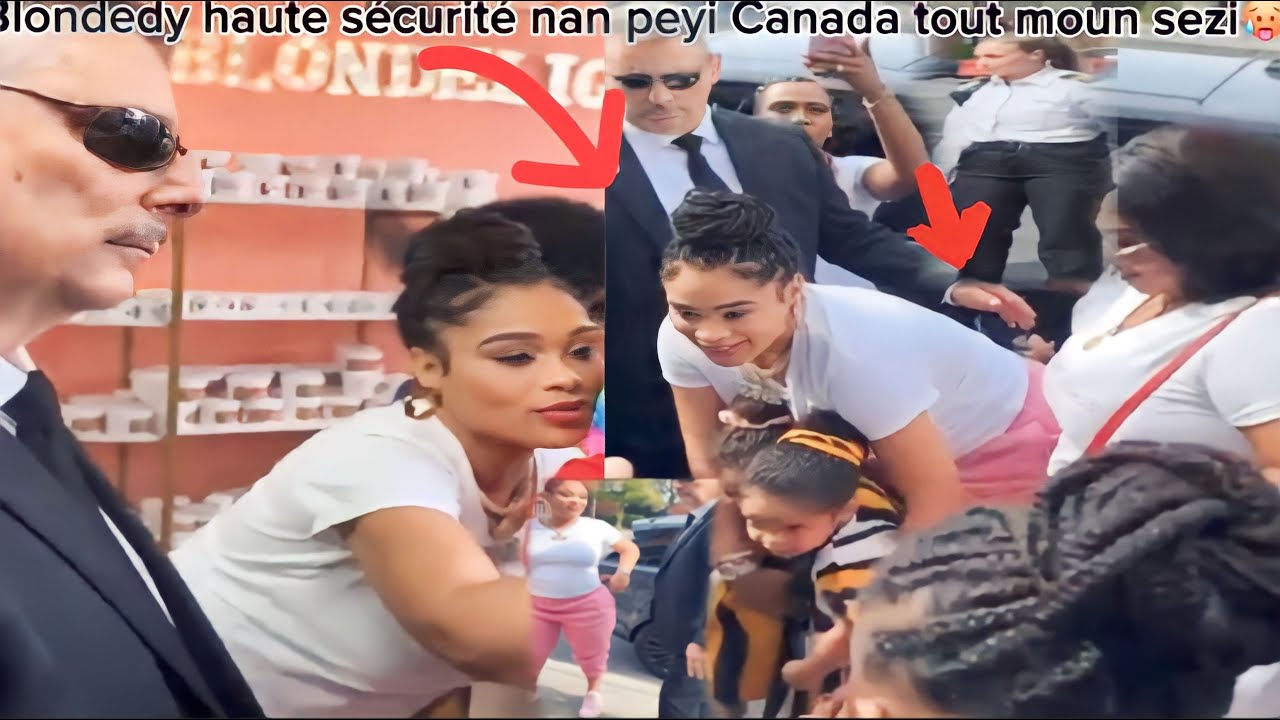 Blondedy bloke canada jodia li debake ak pil sekiritel bgy star ...