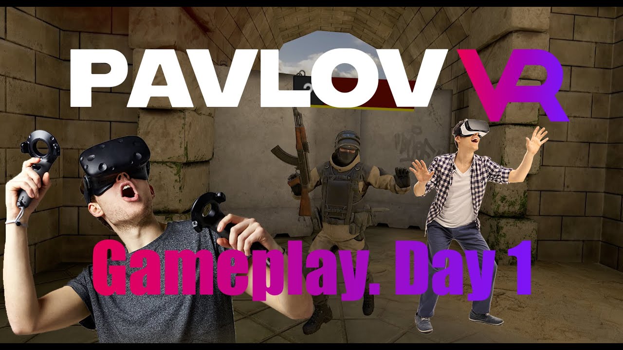 Pavlov VR (Oculus Quest 2) My gameplay, day 1 | Offline & Online - YouTube
