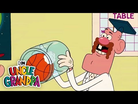Science Time: Dissecting Basketballs | Uncle Grandpa | Cartoon Network
