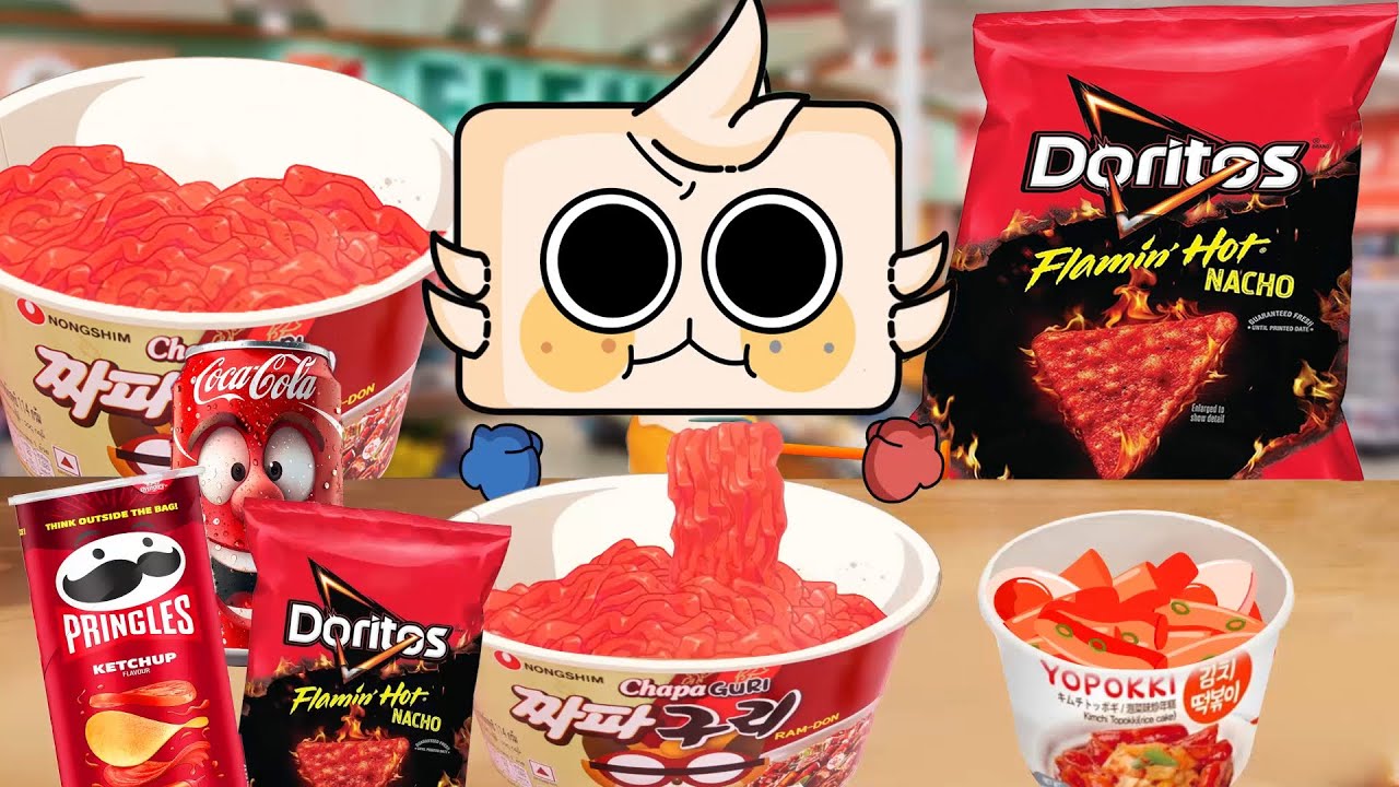 Convenience Store RED BABY GOOB Mukbang | DANDY'S WORLD Animation ...