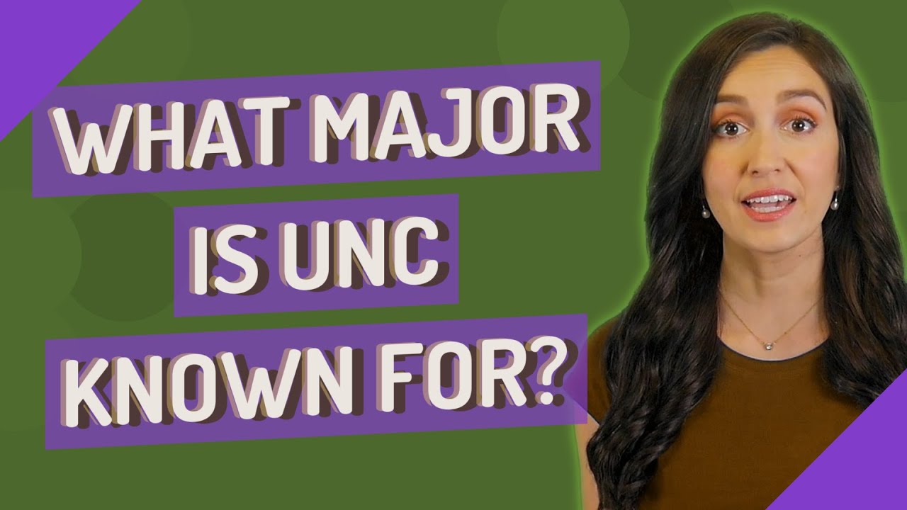 What major is UNC known for? - YouTube