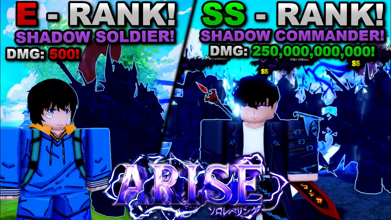 Getting The Strongest SS - Rank Shadows In Roblox Arise Crossover ...