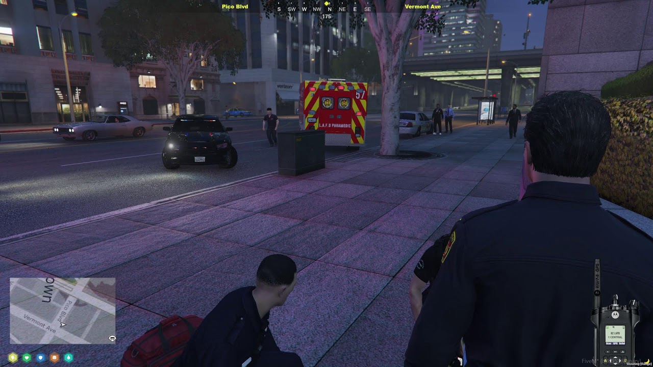 Realistic LAPD FiveM server - LA Reality FiveM economy server - YouTube