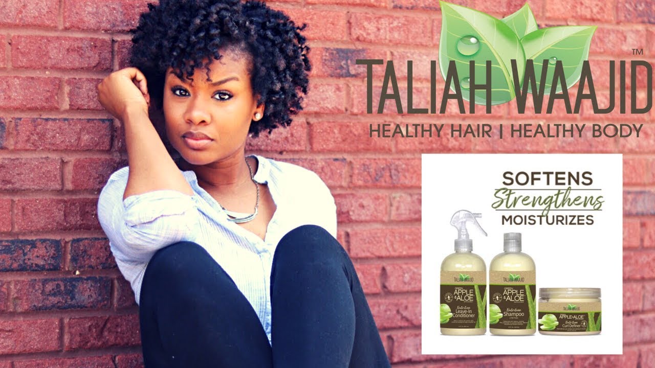 Taliah Waajid Green Apple & Aloe Review/Demo - YouTube