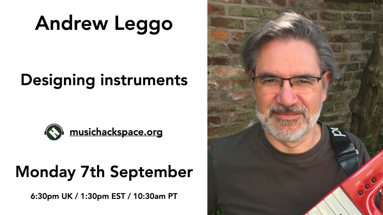 Andrew Leggo: Designing Instruments - YouTube