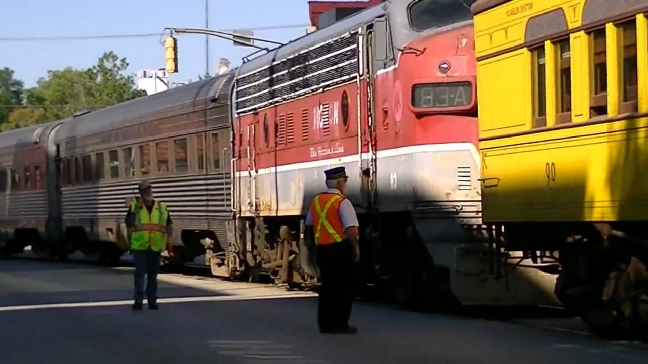 ITM Train Switching in Noblesville, Indiana - YouTube