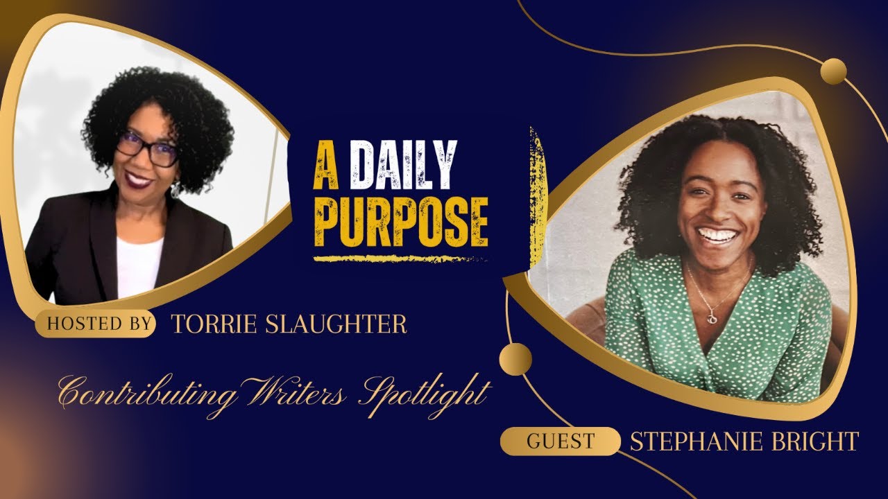 Contributing Writers Spotlight with Stephanie Bright - YouTube