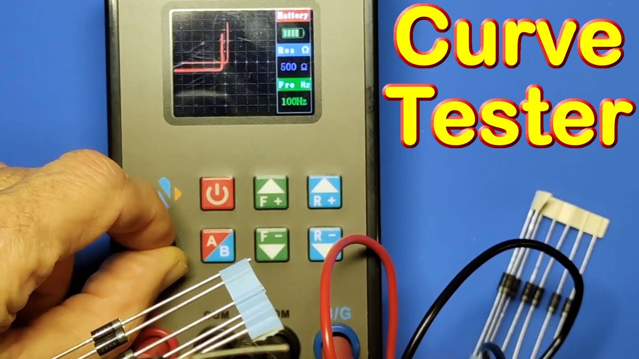 Curve Tester 💠 prova componenti a comparazione - YouTube