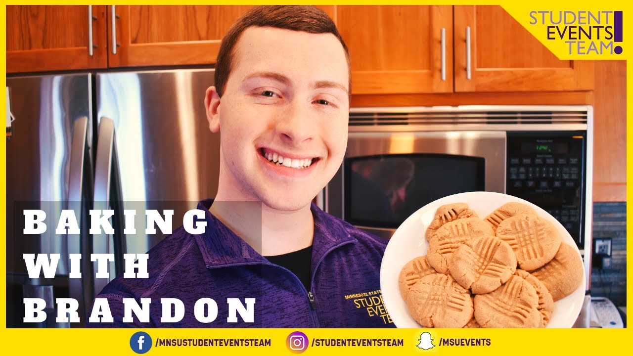 BAKING WITH BRANDON EPISODE 1: 3 INGREDIENT PEANUT BUTTER COOKIES - YouTube