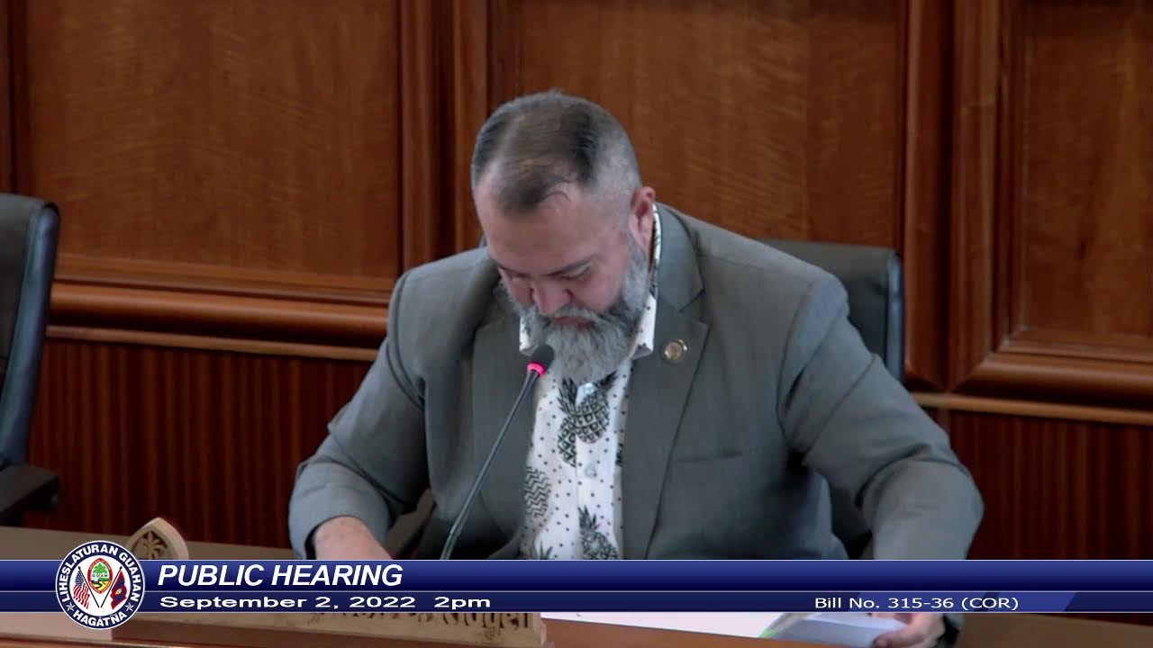 Public Hearing - Senator Clynton E. Ridgell - September 2, 2022 5pm ...