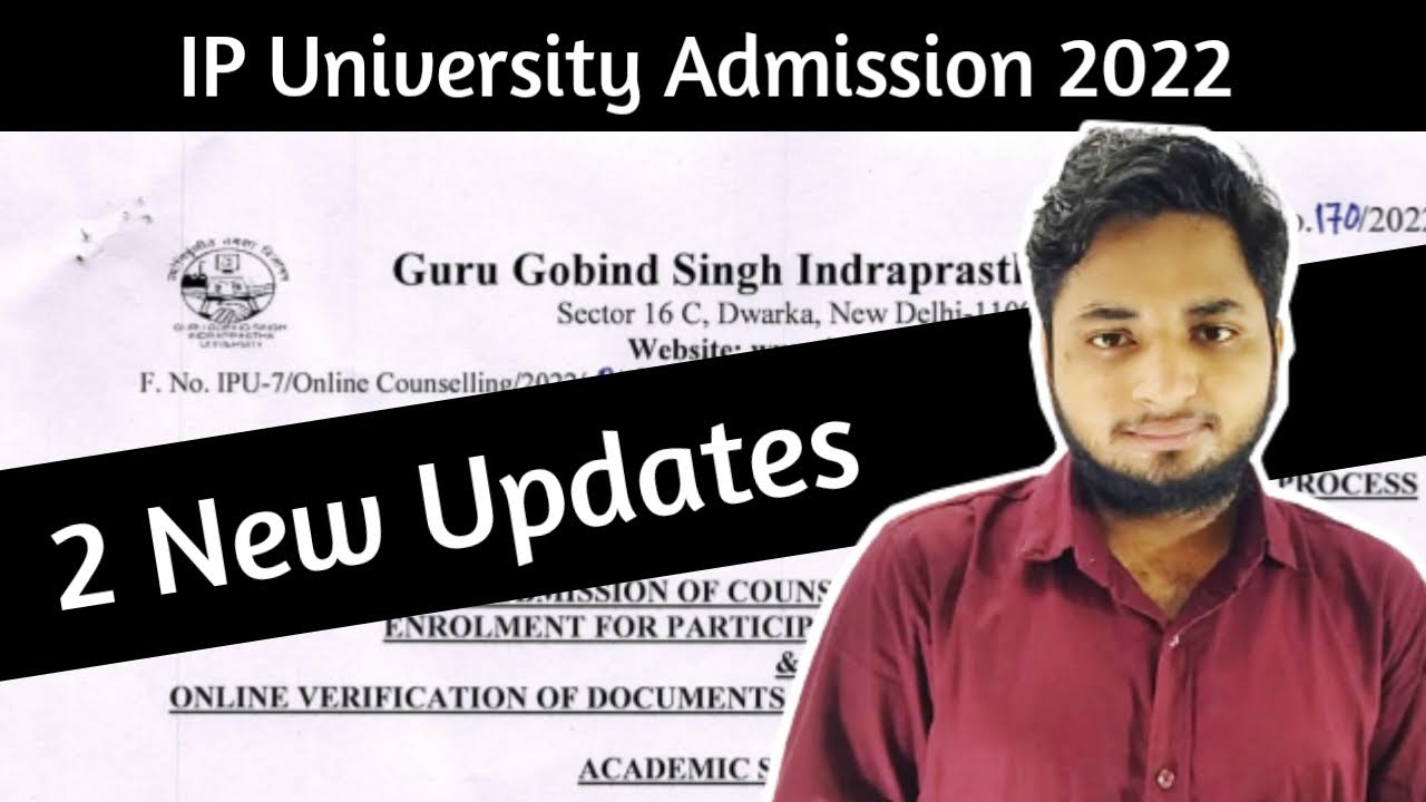 IP University latest Update 2022| ipu counselling 2022| ipu cet result ...
