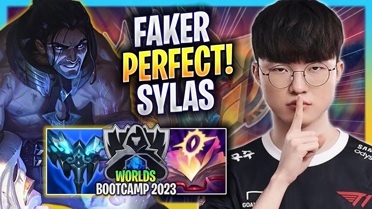 FAKER PERFECT GAME WITH SYLAS! - T1 Faker Plays Sylas MID vs Ahri ...