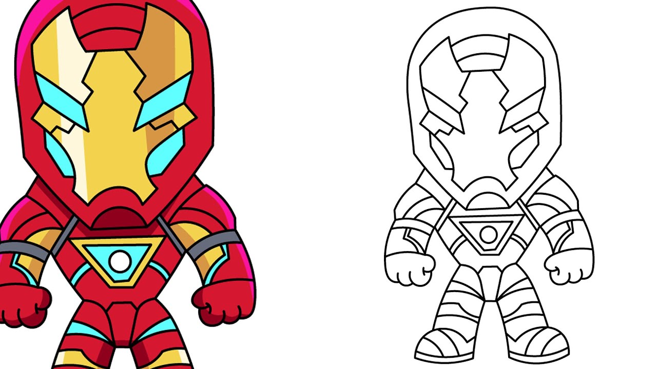 HOW TO DRAW IRON MAN - Marvel Rivals - YouTube