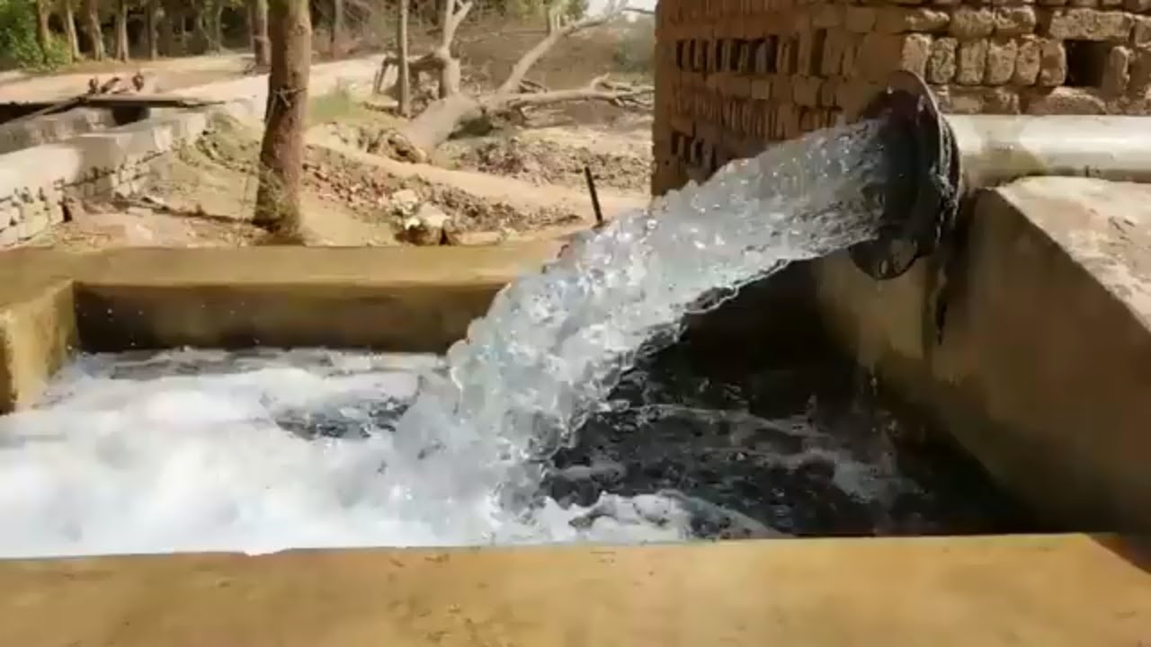 Solar Tube well installed at Naushahro Feroze farm of Syed Zafar Ali ...