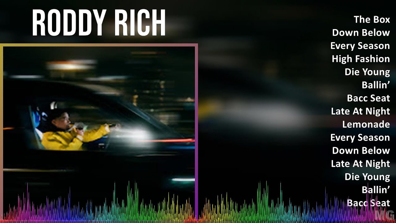 Roddy Rich 2024 MIX Favorite Songs - The Box, Down Below, Every Season ...