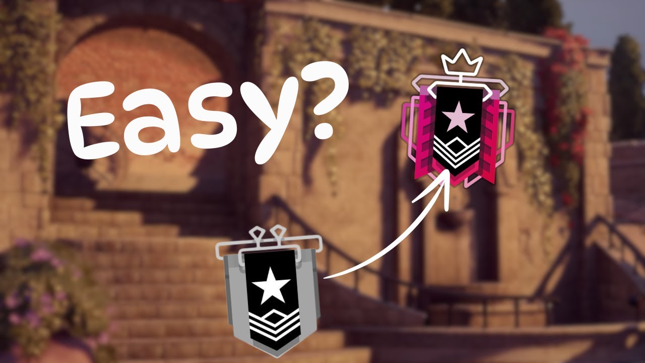 Hitting champion in siege is easy? Road to champ Ep#1 Rainbow six siege ...
