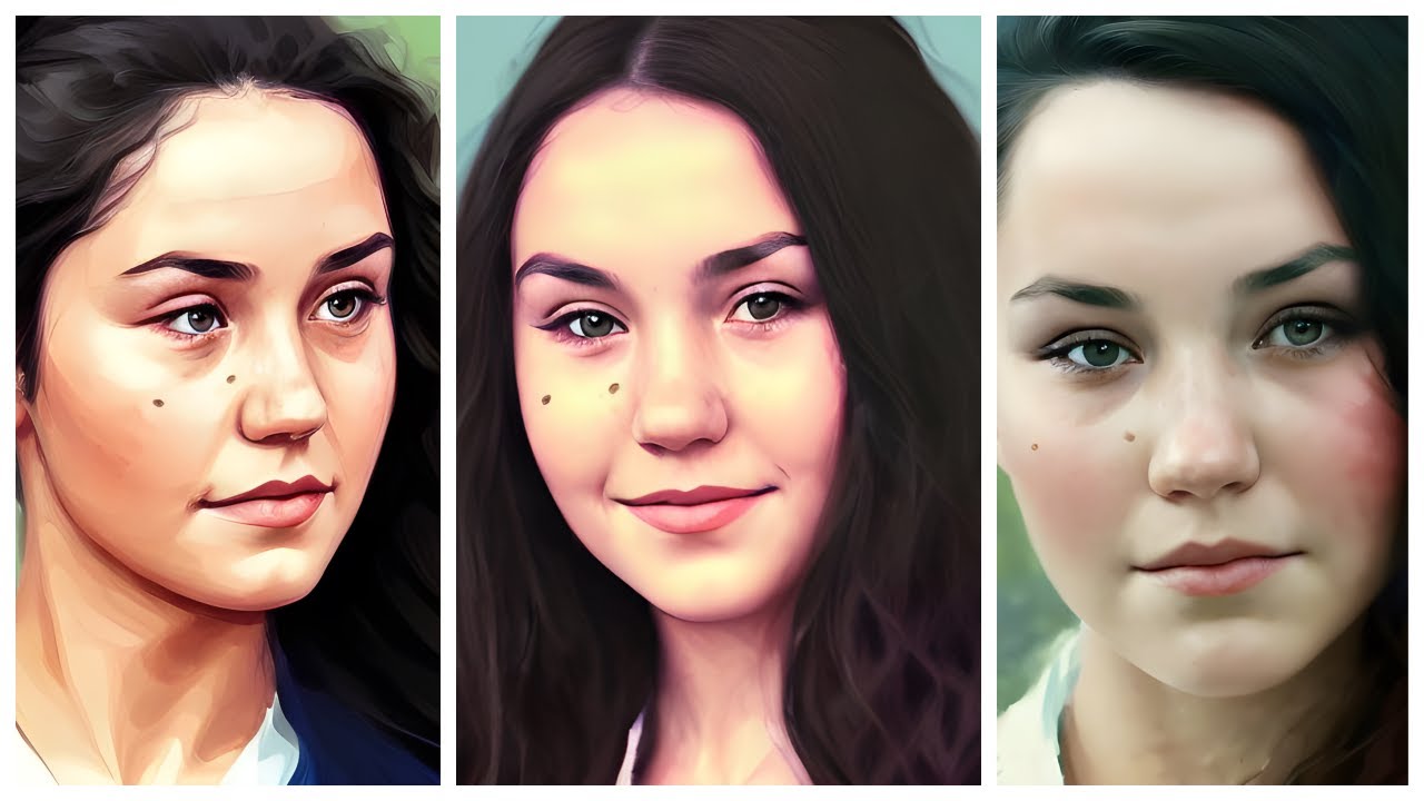 Deborah Makepeace Lensa Illustrations - YouTube
