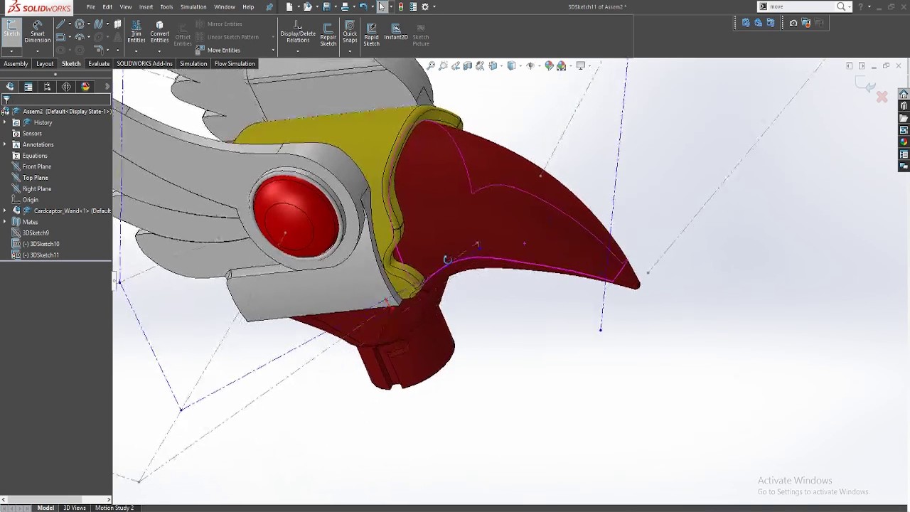Solidworks Camera Animation Trick For Reddit - YouTube