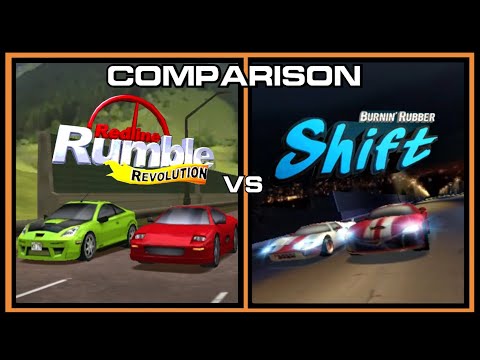 Redline Rumble Revolution VS Burnin' Rubber Shift | COMPARISON - YouTube
