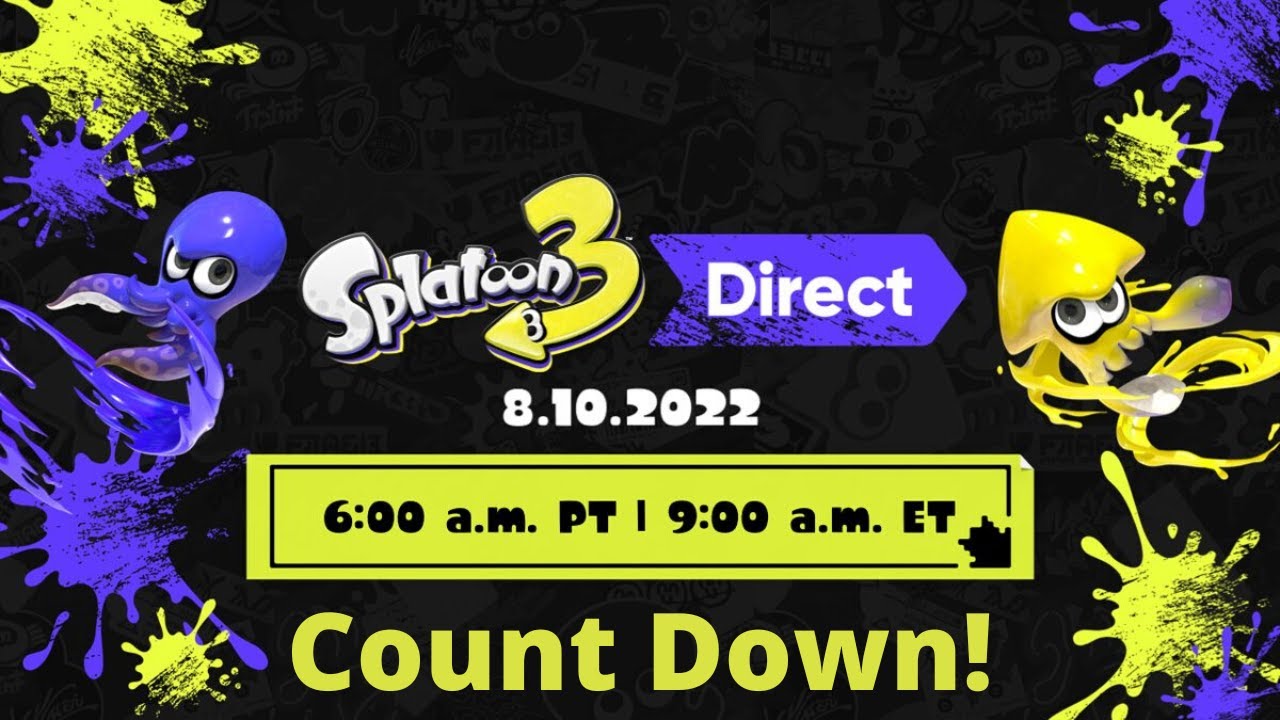 Splatoon 3 Direct Countdown! - YouTube