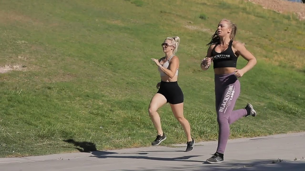 Outdoor Training with IFBB Pro Frida Stern - YouTube