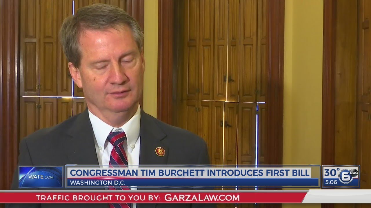 Congressman Tim Burchett introduces first bill - YouTube