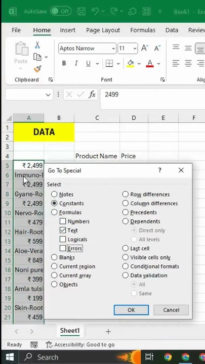 Excel Time Saving Tips and Tricks 😀 #excelshorts | #advanceexcel #exceltips #excel #nextwhy ...